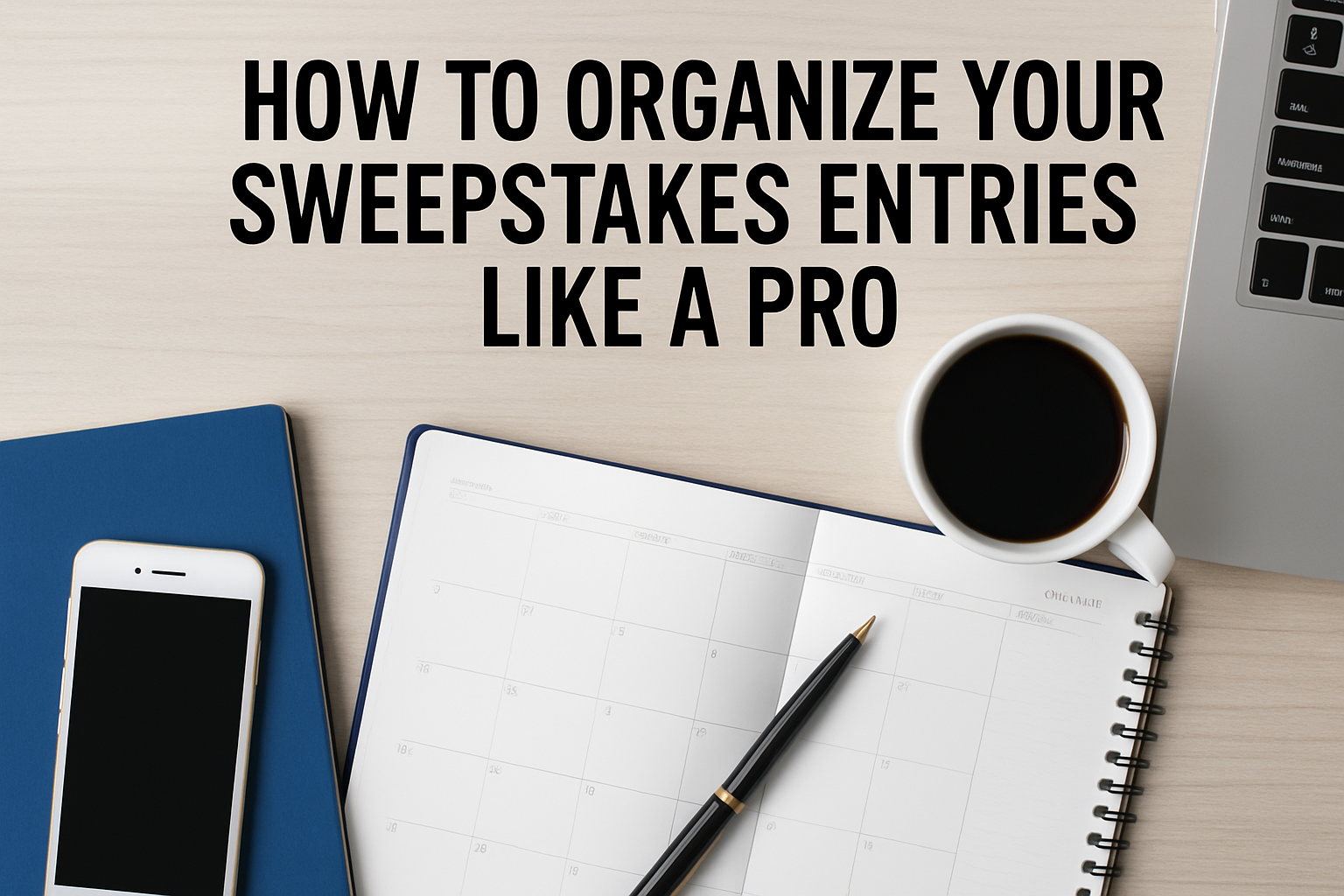 How to Organize Your Sweepstakes Entries Like a Pro | The Sweepstakes Guide