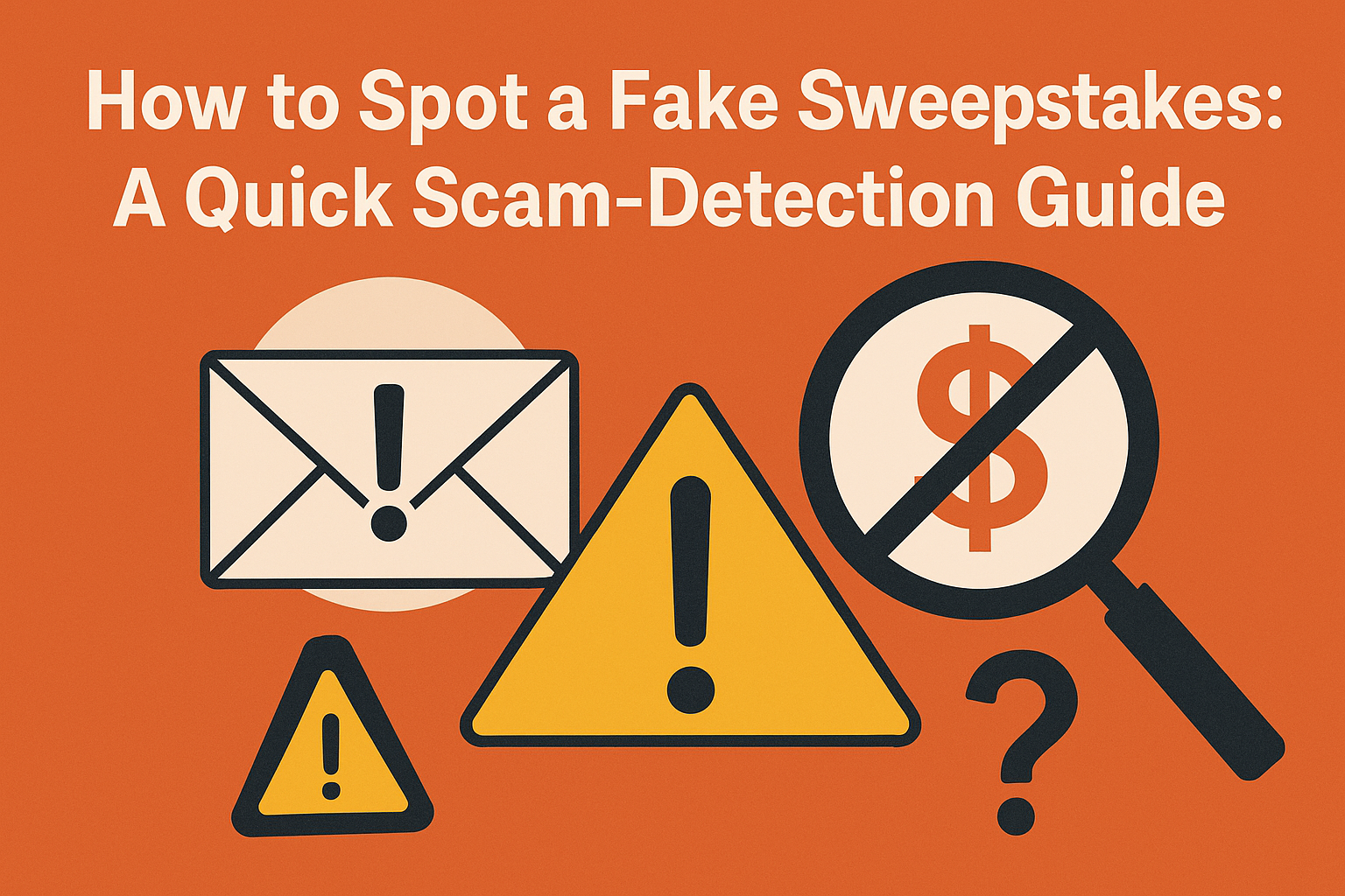 How to Spot a Fake Sweepstakes: A Quick Scam-Detection Guide | The ...