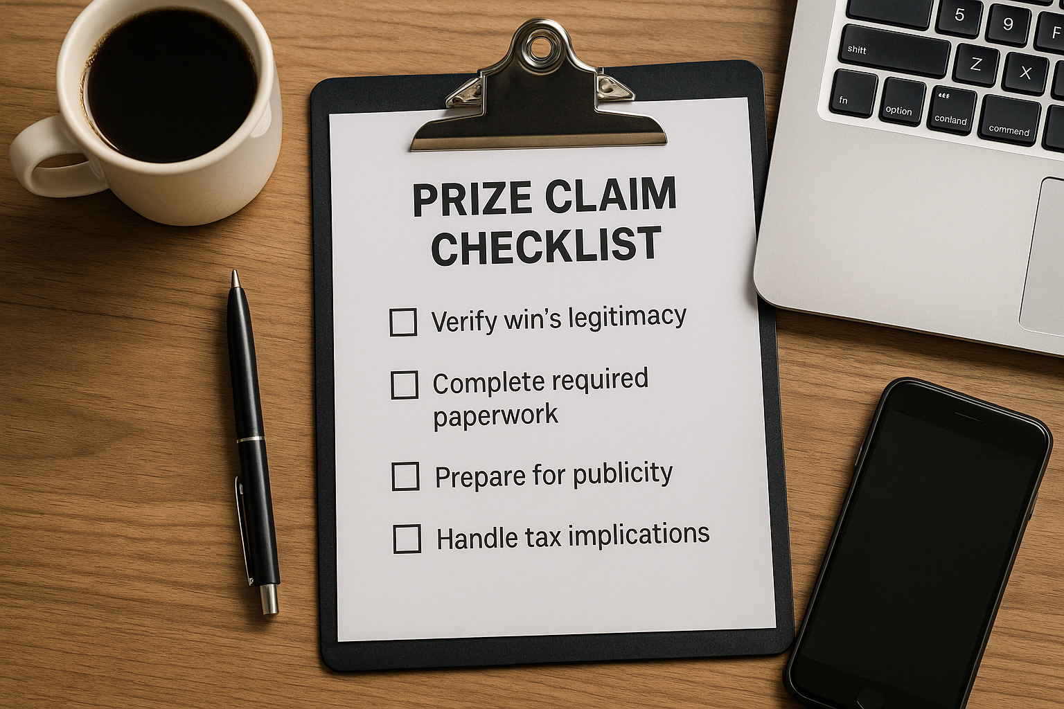 What Happens After You Win? A Step-by-Step Prize Claim Checklist | The ...